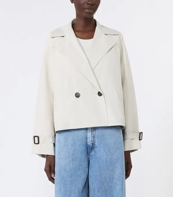 Max Mara Cropped Trench Jacket
