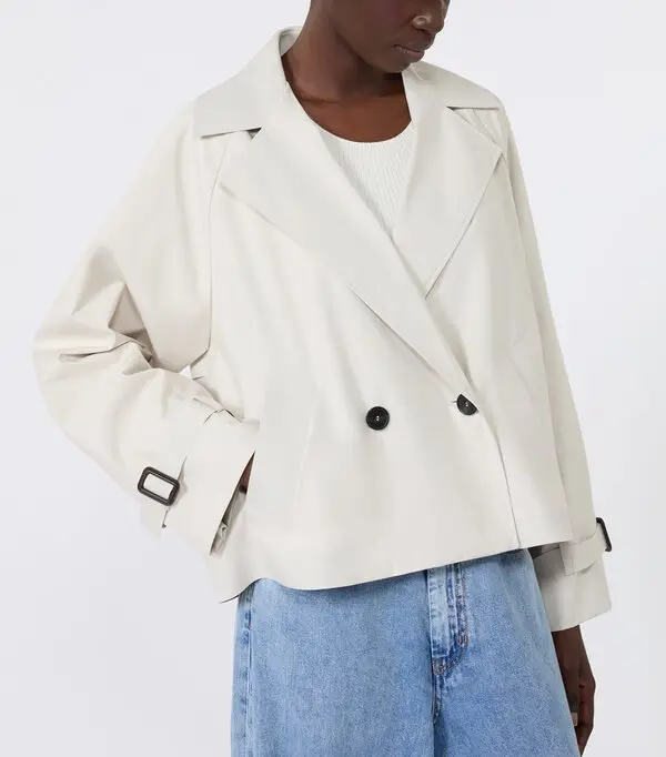 Max Mara Cropped Trench Jacket