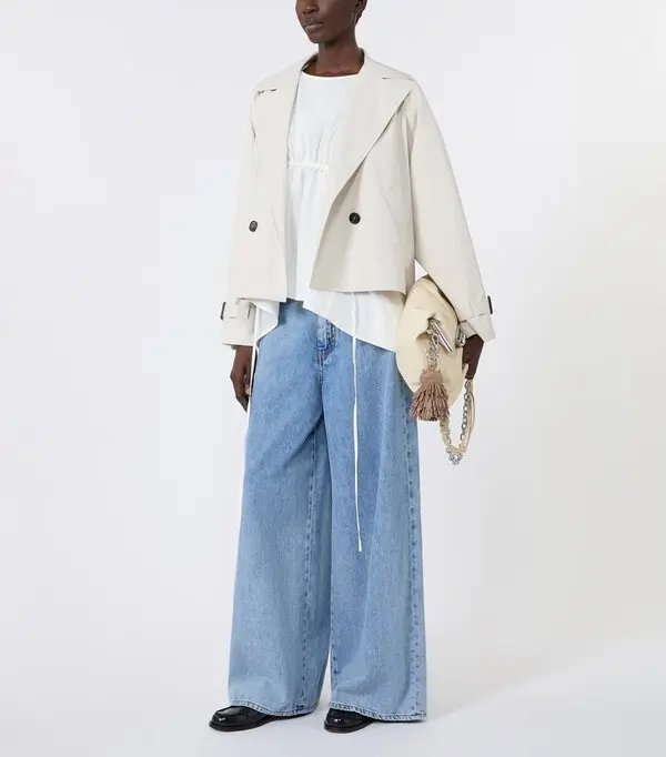 Max Mara Cropped Trench Jacket