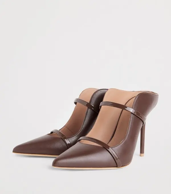 MALONE SOULIERS Leather Maureen Mules 100