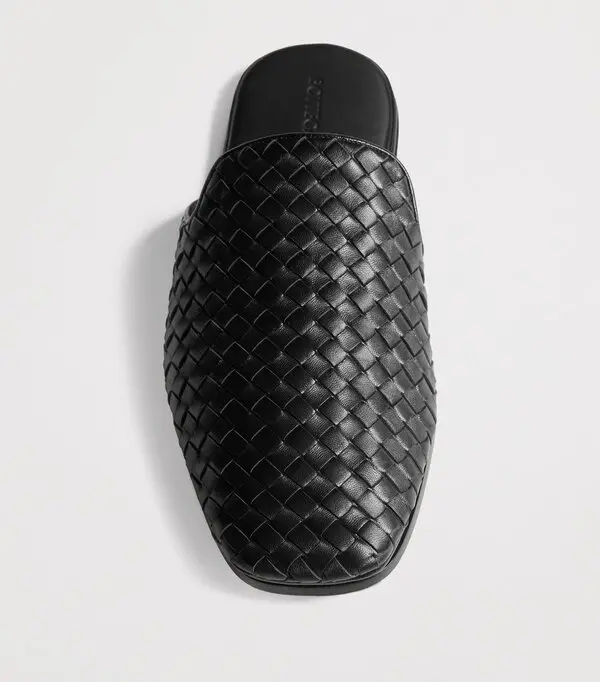Bottega Veneta Leather Palazzo Slippers