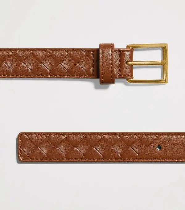Bottega Veneta Piccolo Leather Solo Belt