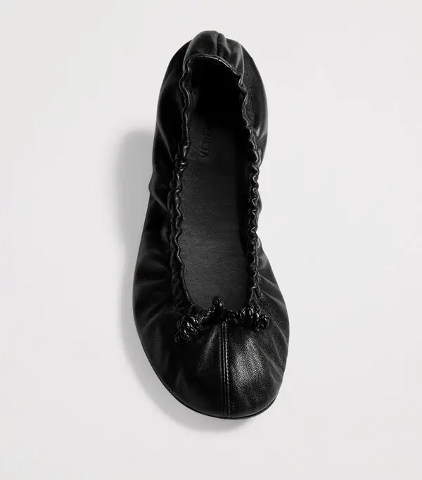 Bottega Veneta Leather Ballet Flats