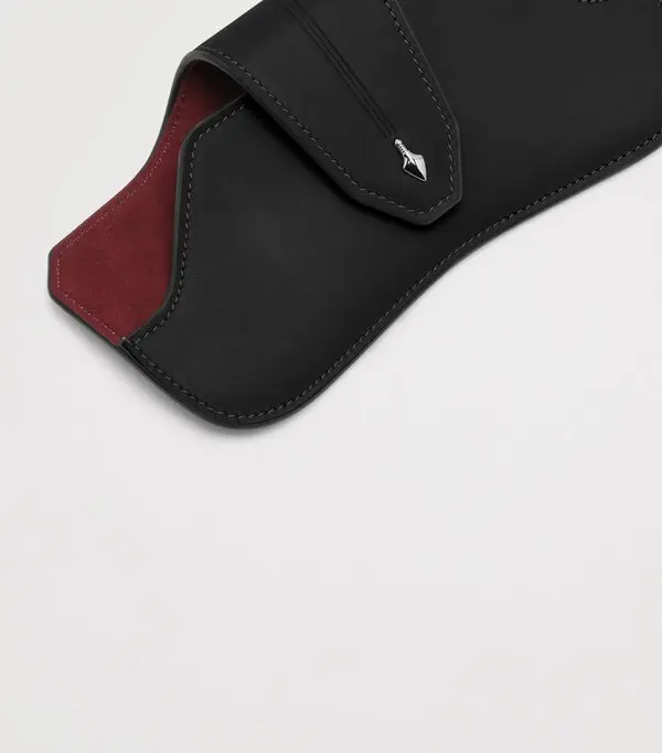 JACQUES MARIE MAGE Leather Hunter Sunglasses Case