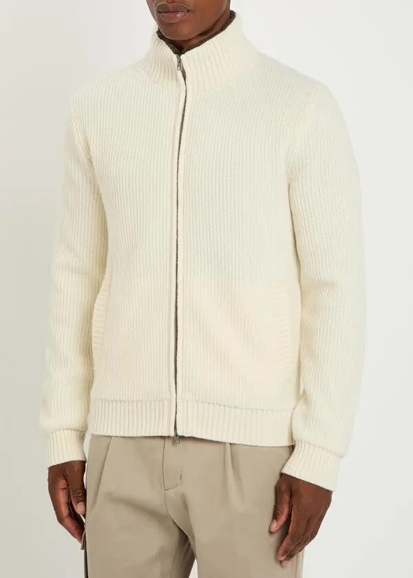 Herno Wool-knit Jacket