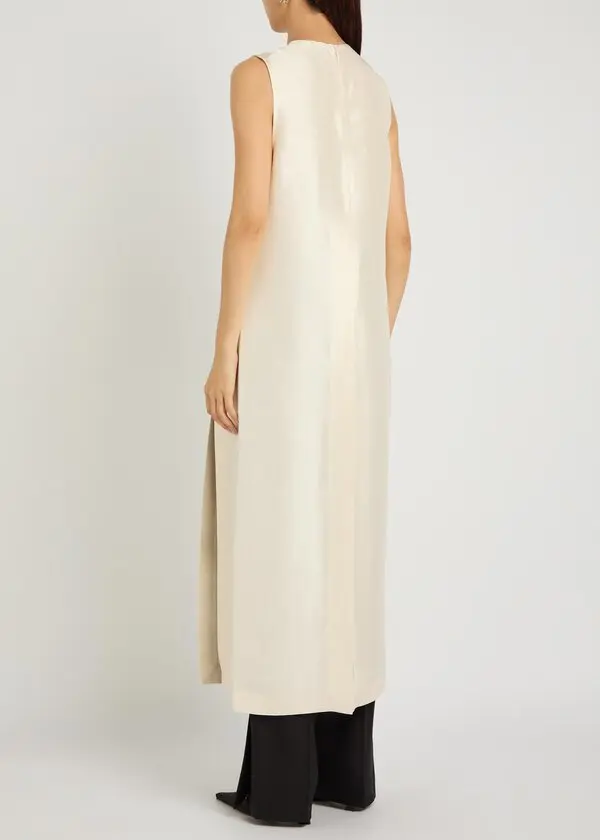 HEIRLOME Zoey Slubbed Silk Top