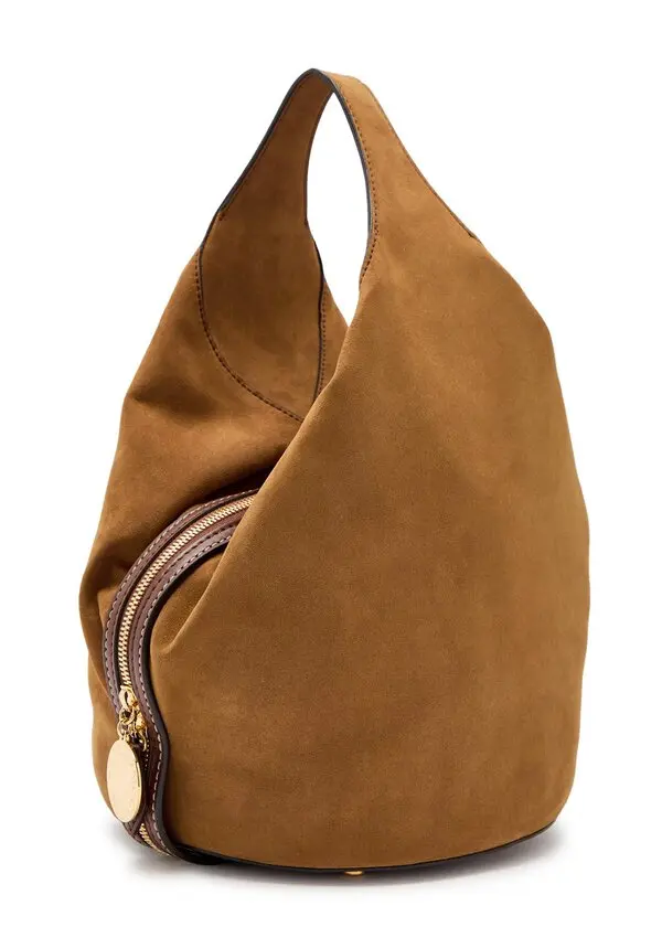 Stella McCartney Appaloosa Small Suede Bucket Bag