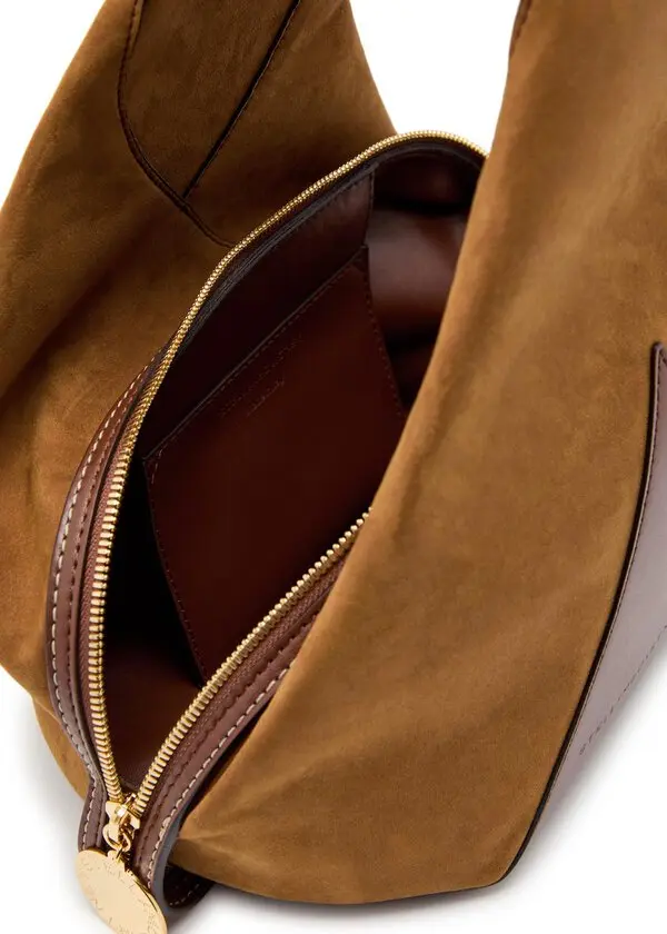 Stella McCartney Appaloosa Small Suede Bucket Bag