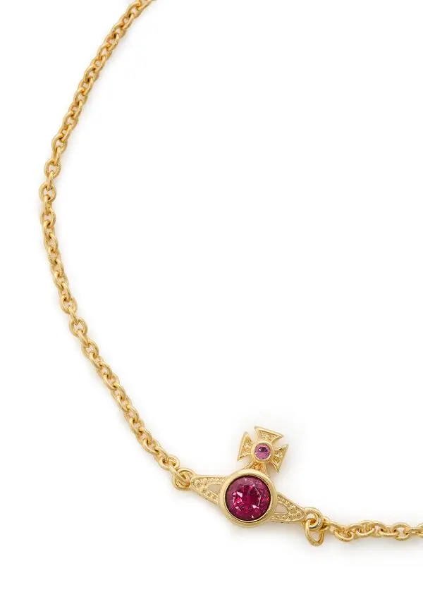 VIVIENNE WESTWOOD London Orb Bracelet With Crystal Embellishment