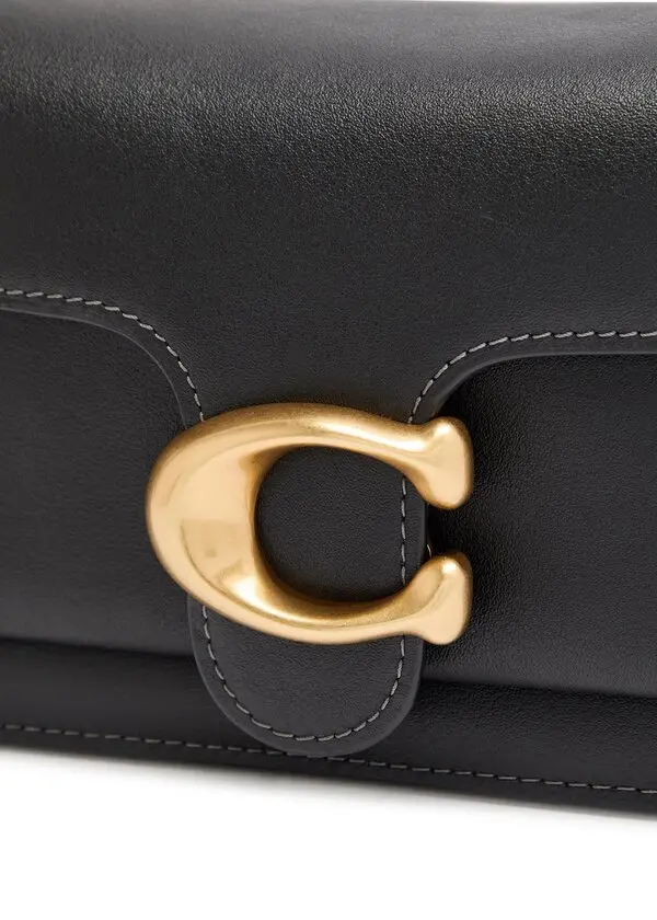 COACH Tabby 26 Leather Shoulder Bag - Black