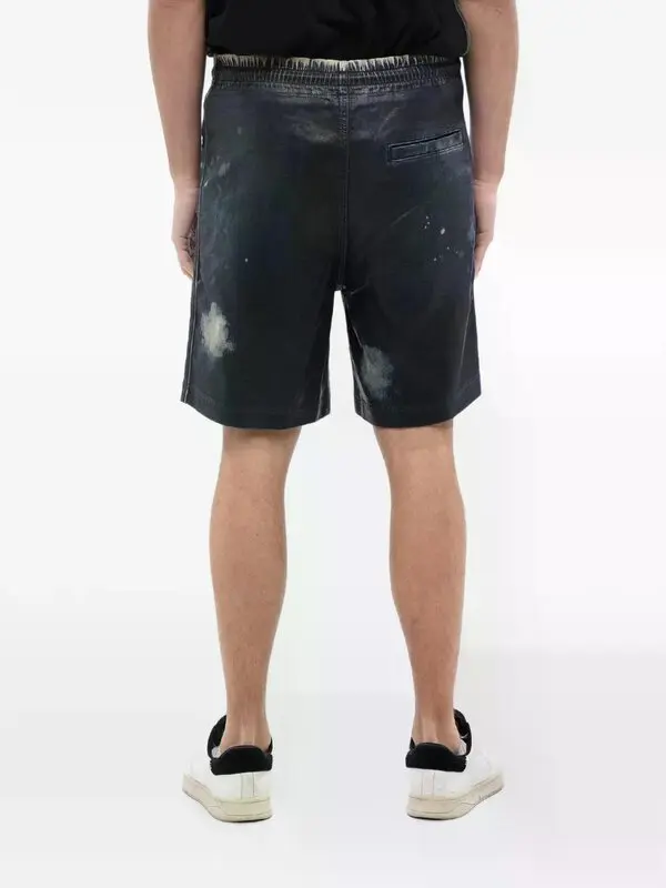 DIESEL® Acid-wash Effect Track Shorts