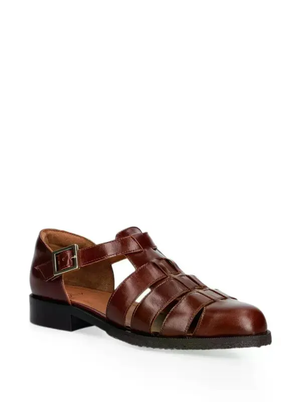 BILLI BI Buckle-fastening Caged Sandals