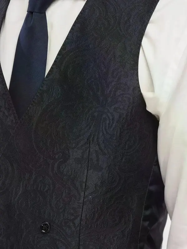Corneliani Paisley-pattern Waistcoat