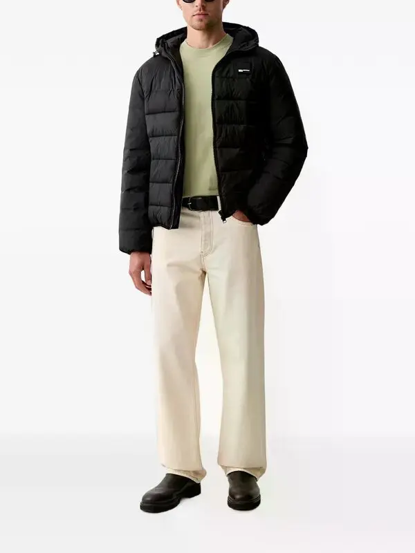 Karl Lagerfeld Hooded Quilted Jacket