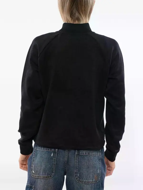 John Richmond Stelet Drawstring Full-zip Sweater - Black