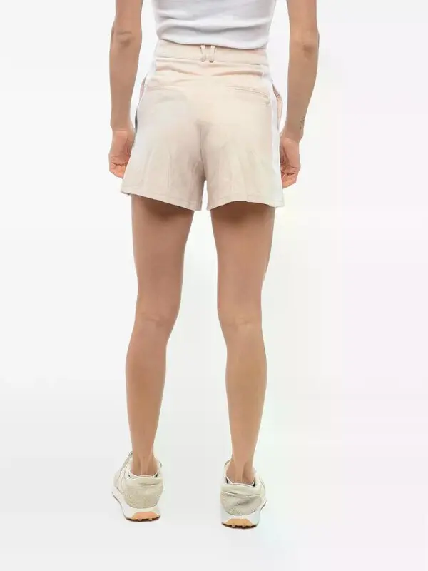 John Richmond Side-stripe Pleated Shorts
