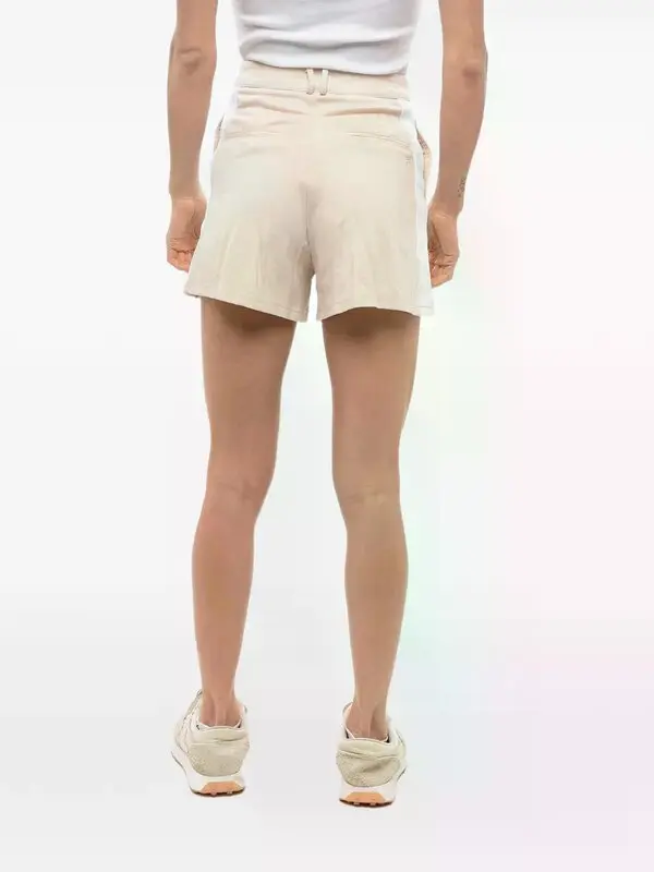 John Richmond Side-stripe Pleated Shorts