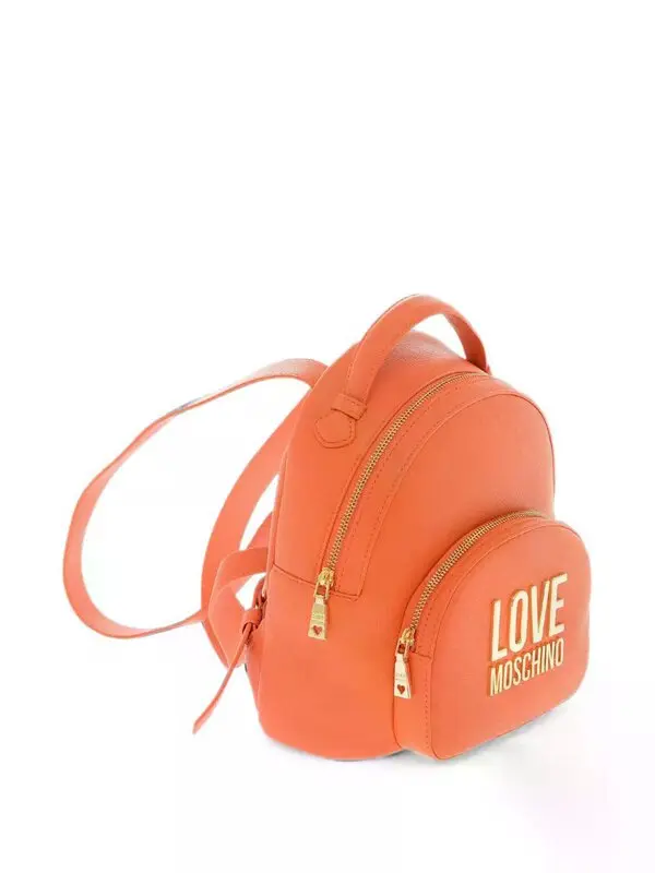 Moschino Logo-plaque Backpack