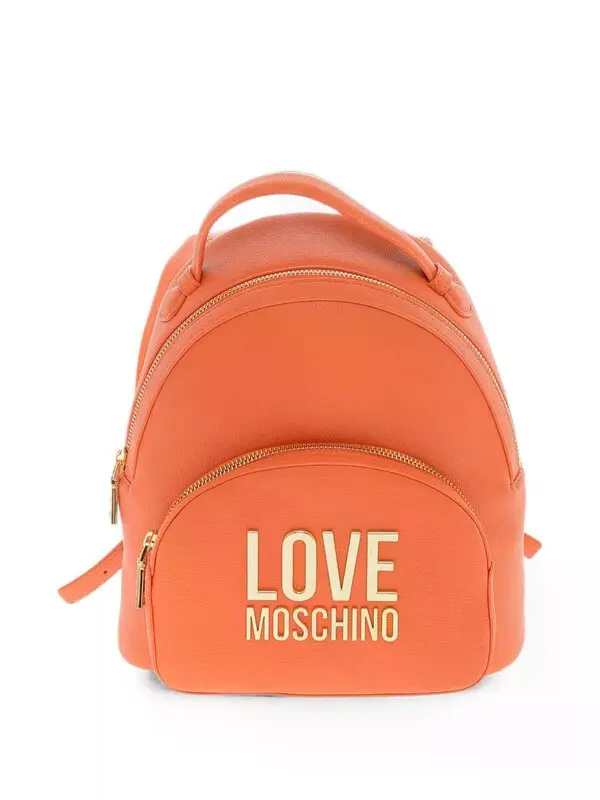 Moschino Logo-plaque Backpack