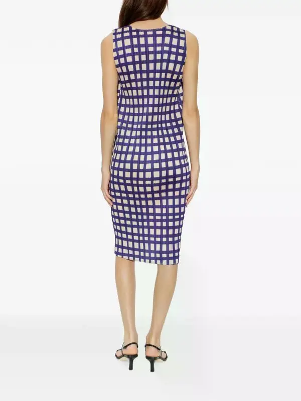Issey Miyake Sleeveless Midi Dress