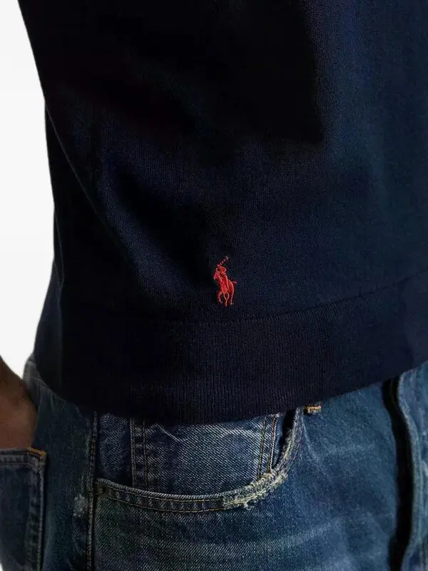 Polo Ralph Lauren Logo-embroidered Sleeveless Sweater