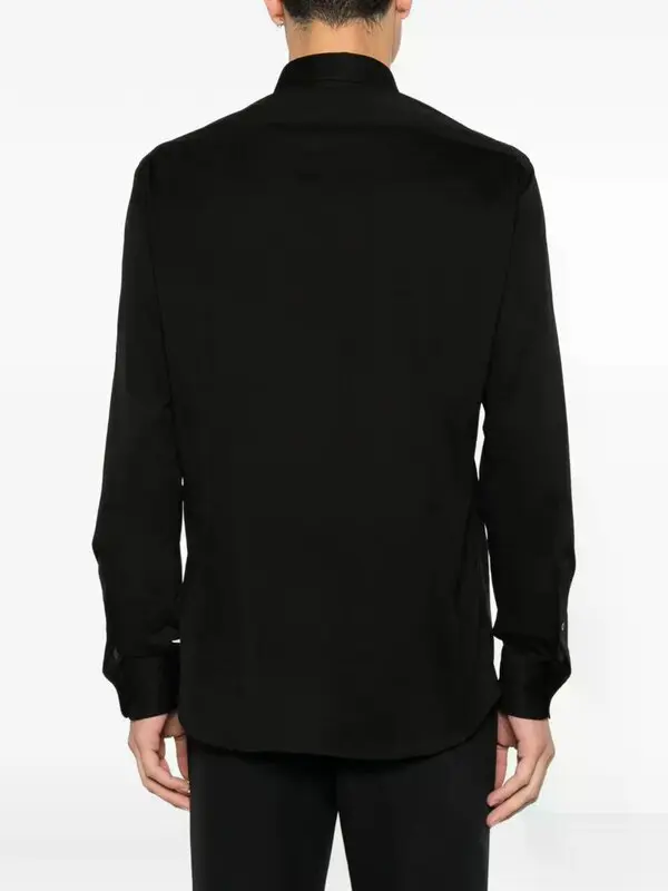 Karl Lagerfeld Modern Fit Button-fastening Shirt - Black
