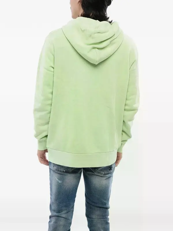 John Richmond Embroidered Logo Brushed Hoodie