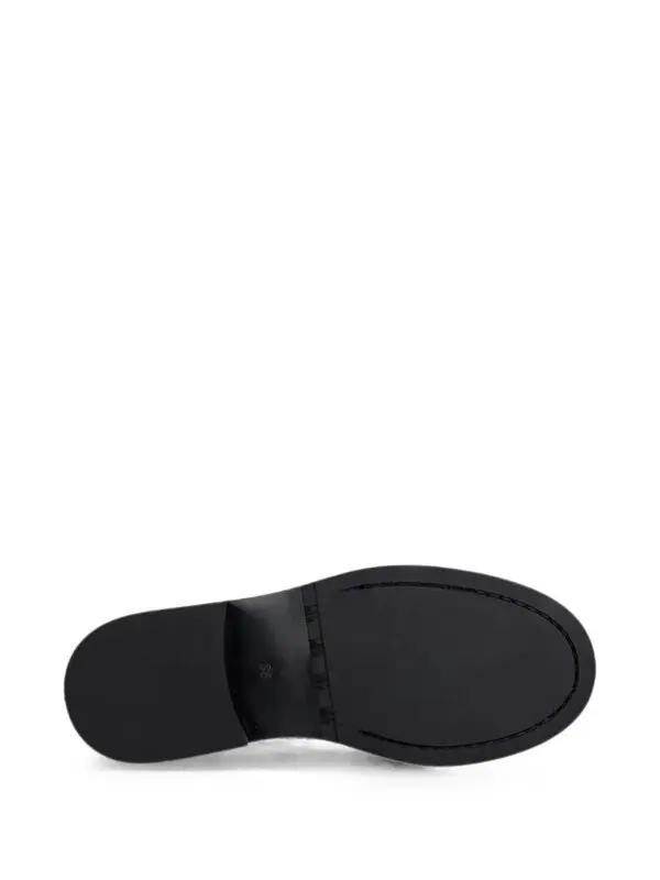 BILLI BI Buckle-fastening Cut-out Derby Shoes