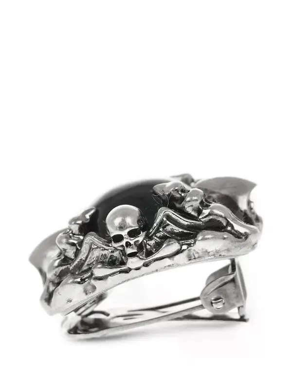 Dsquared2 Skull-motif Clip-on Earring