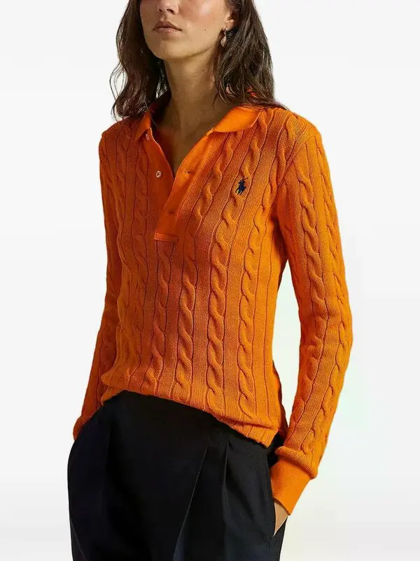 Polo Ralph Lauren Cable-knit Polo Sweater