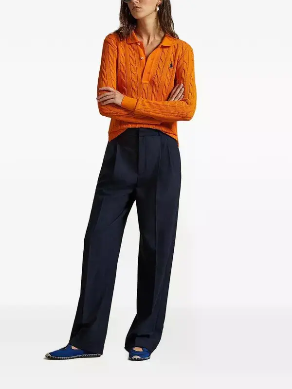 Polo Ralph Lauren Cable-knit Polo Sweater