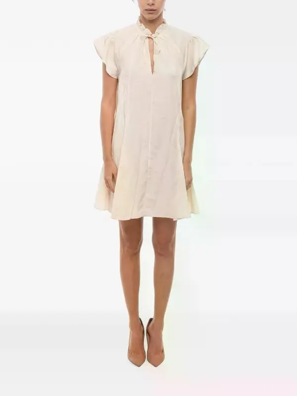 SAMSOE SAMSOE Karookh Ruffle-collar Mini Dress