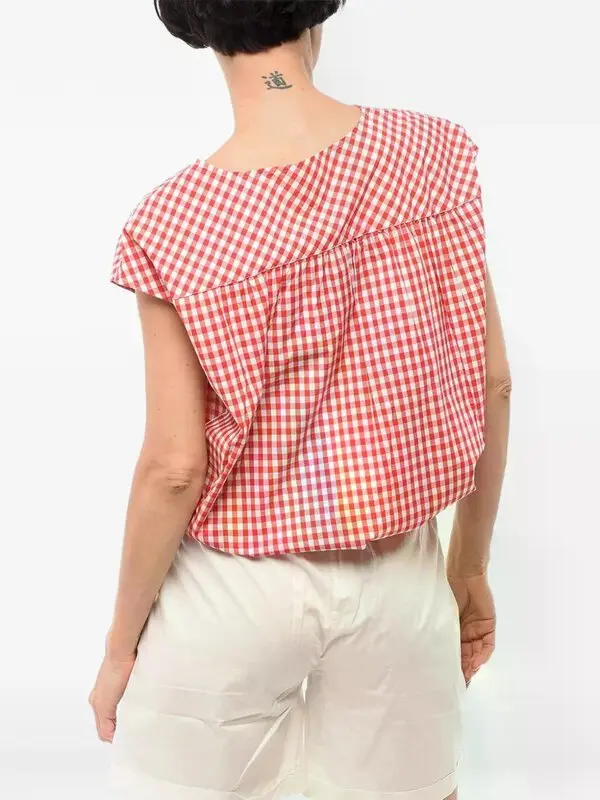 Woolrich Checked-pattern Cotton Blouse