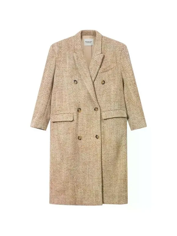 MARANT ETOILE Pilda Coat - Neutrals