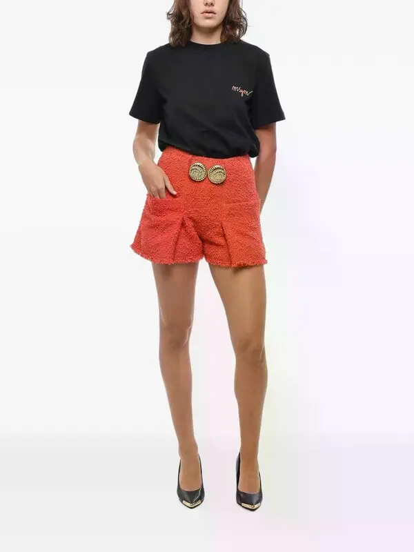 Balmain Escargot Jewel-detail Shorts