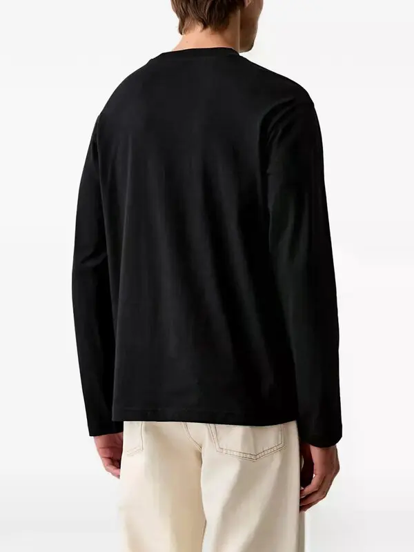 Karl Lagerfeld Logo-patch Long-sleeve T-shirt