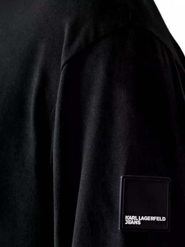 Karl Lagerfeld Logo-patch Long-sleeve T-shirt