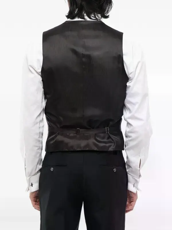 Corneliani Double-breasted Patterned Waistcoat
