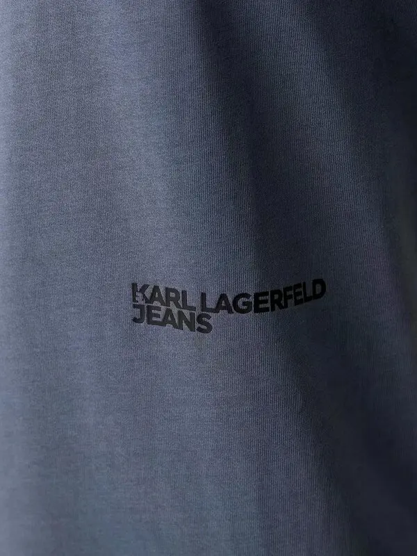 Karl Lagerfeld Logo-print Drop-shoulder T-shirt