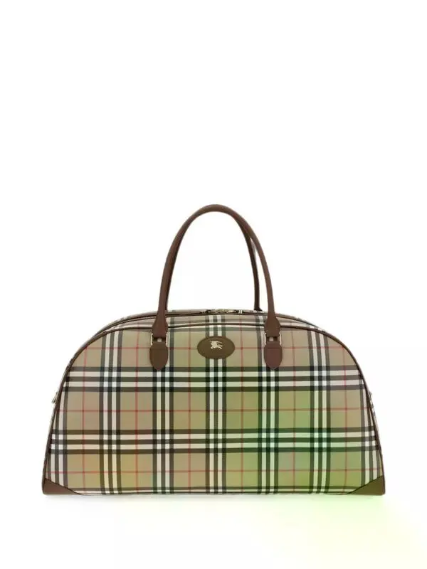 Burberry Check-pattern Holdall