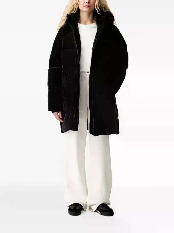 Karl Lagerfeld Quilted Zip-up Coat