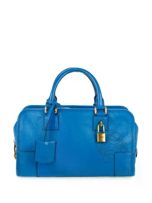 Loewe 28 Amazona Anagram Tote Bag - Blue