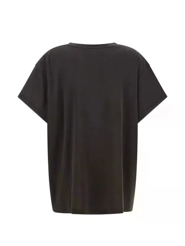 Khaite Winsley Dropped Shoulder Cotton T-shirt