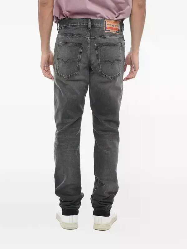 DIESEL® D-sark Distressed-detailing Straight-leg Jeans