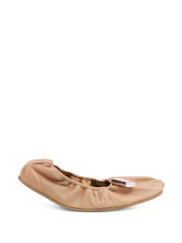MAISON MARGIELA Anatomic Numeric-tag Ballet Flats - Neutrals