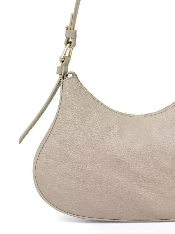 COCCINELLE Small Mavery Pocket-detail Shoulder Bag - Neutrals