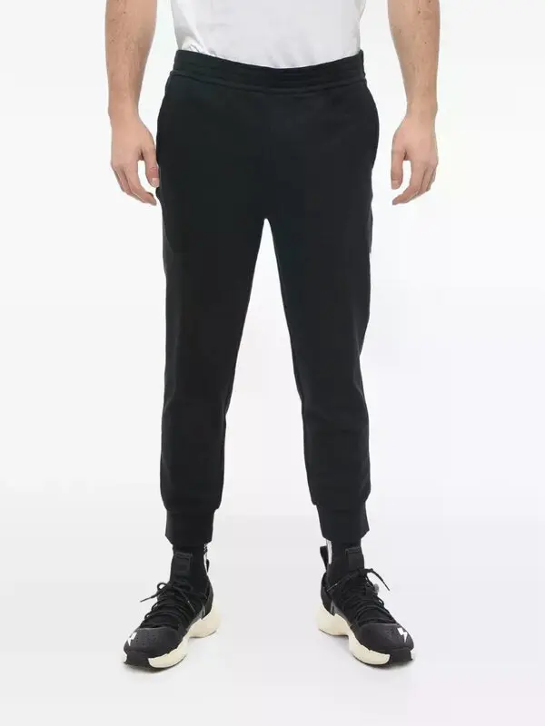 Neil Barrett Logo-embroidered Skinny-fit Track Pants - Black