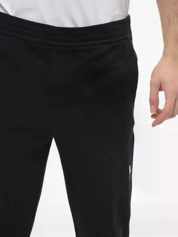 Neil Barrett Logo-embroidered Skinny-fit Track Pants