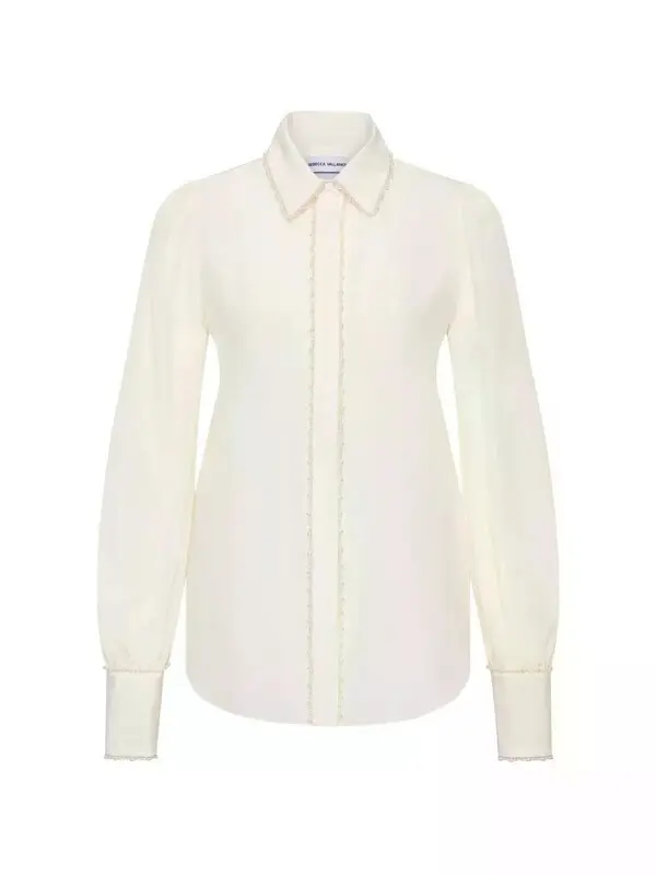 Rebecca Vallance Marietta Shirt - Neutrals