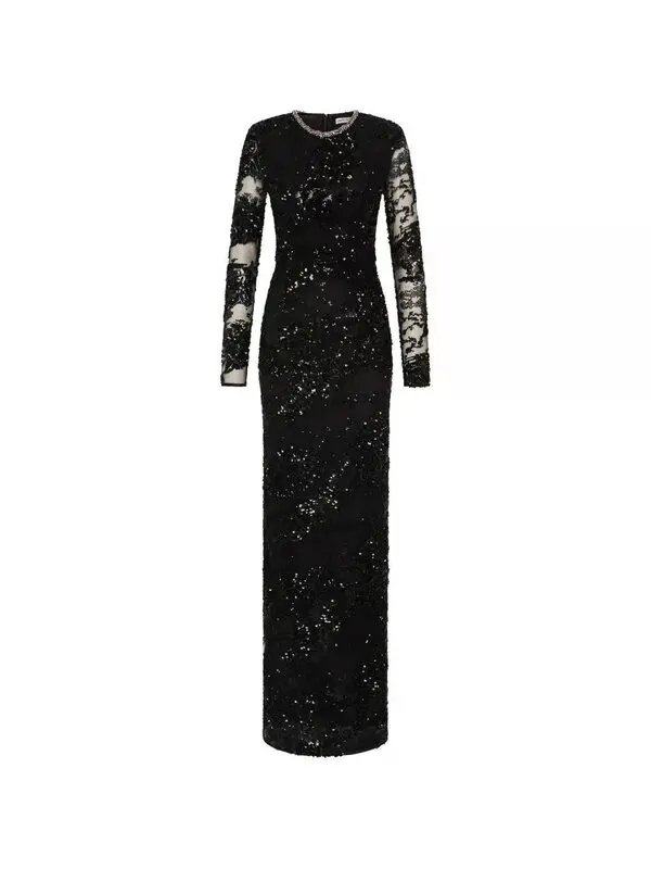 Rebecca Vallance Beau Long Sleeve Gown